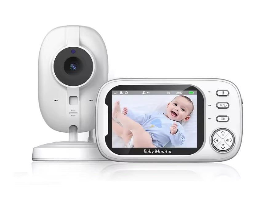 Smart Baby Monitor 2.0 | HD Video & 2-Way Audio Talk | Baby's Luxury Lane